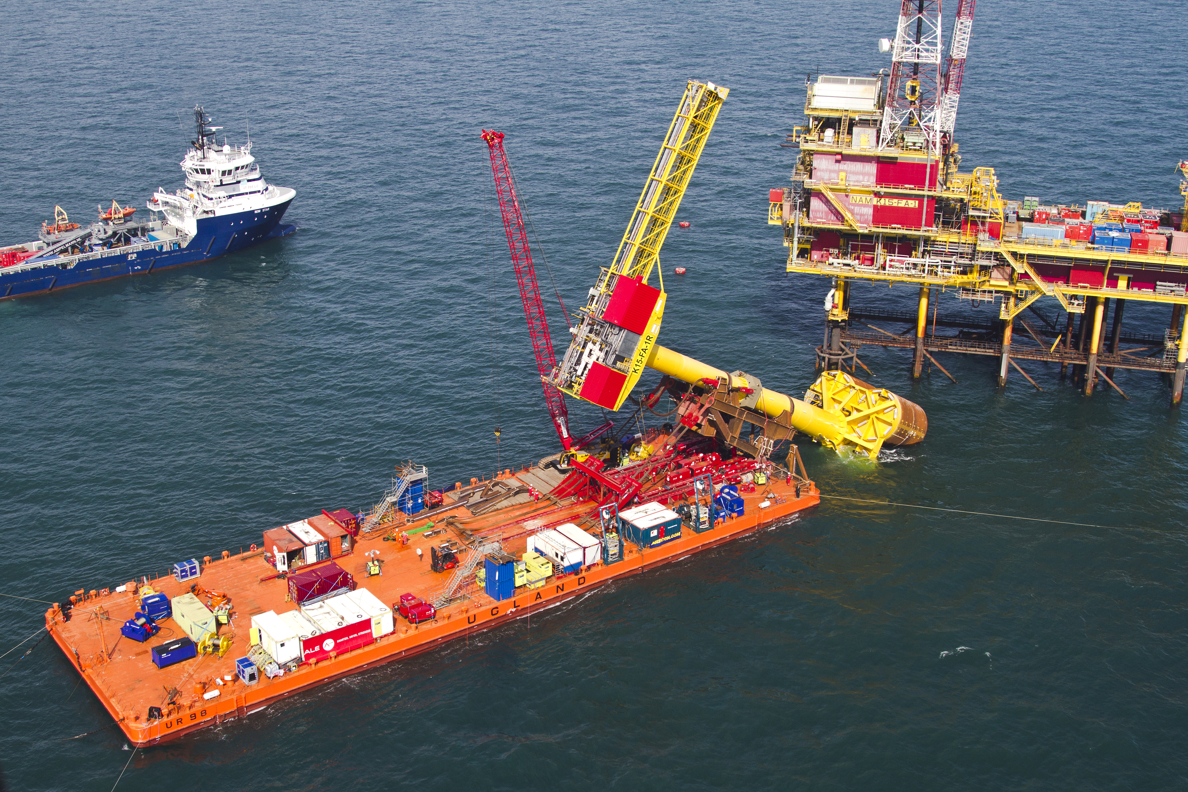 Offshore barge operations - J.J. Ugland Construction 2019
