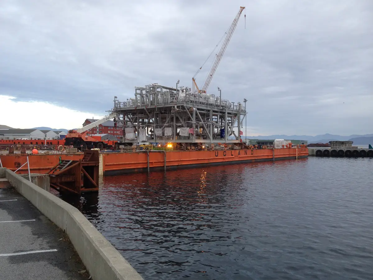 Nyhamna Expansion Project - J.J. Ugland Construction