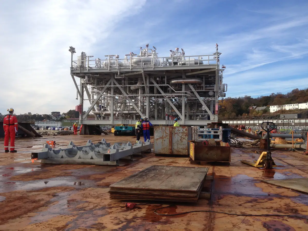 Nyhamna Expansion Project - J.J. Ugland Construction